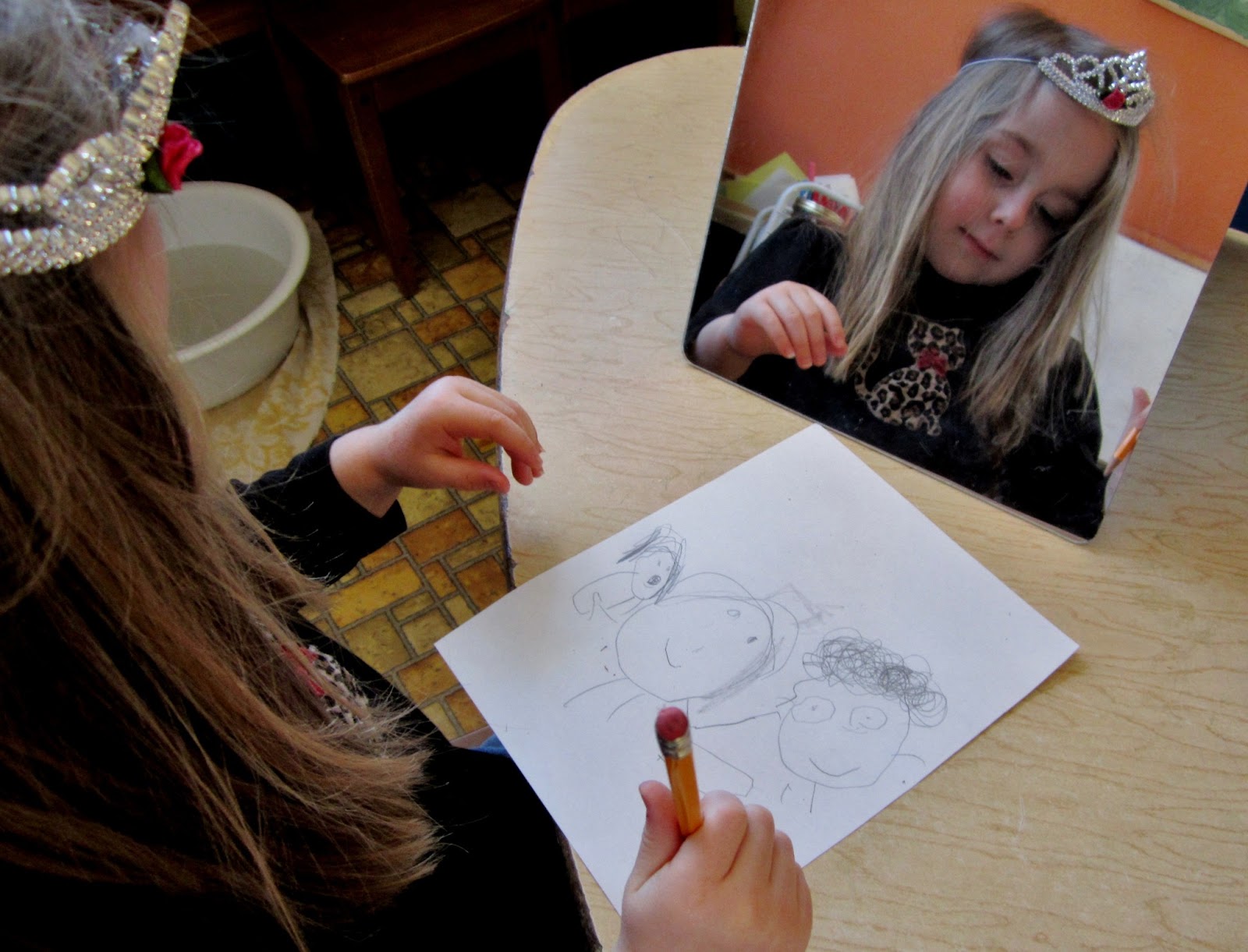 art and soul preschool: Self Portraits