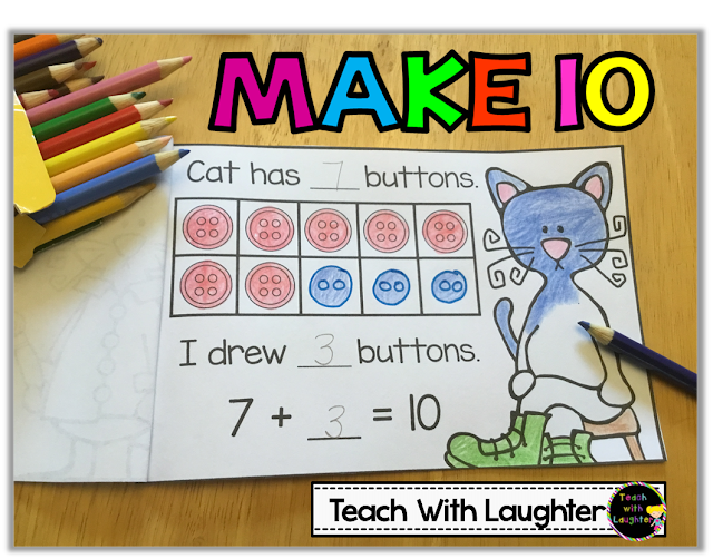 Teach With Laughter: Making 10 printable booklet