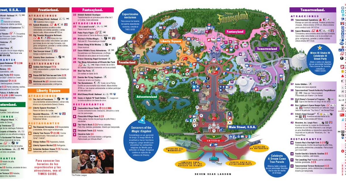Parques Disney - Información General de Magic Kingdom