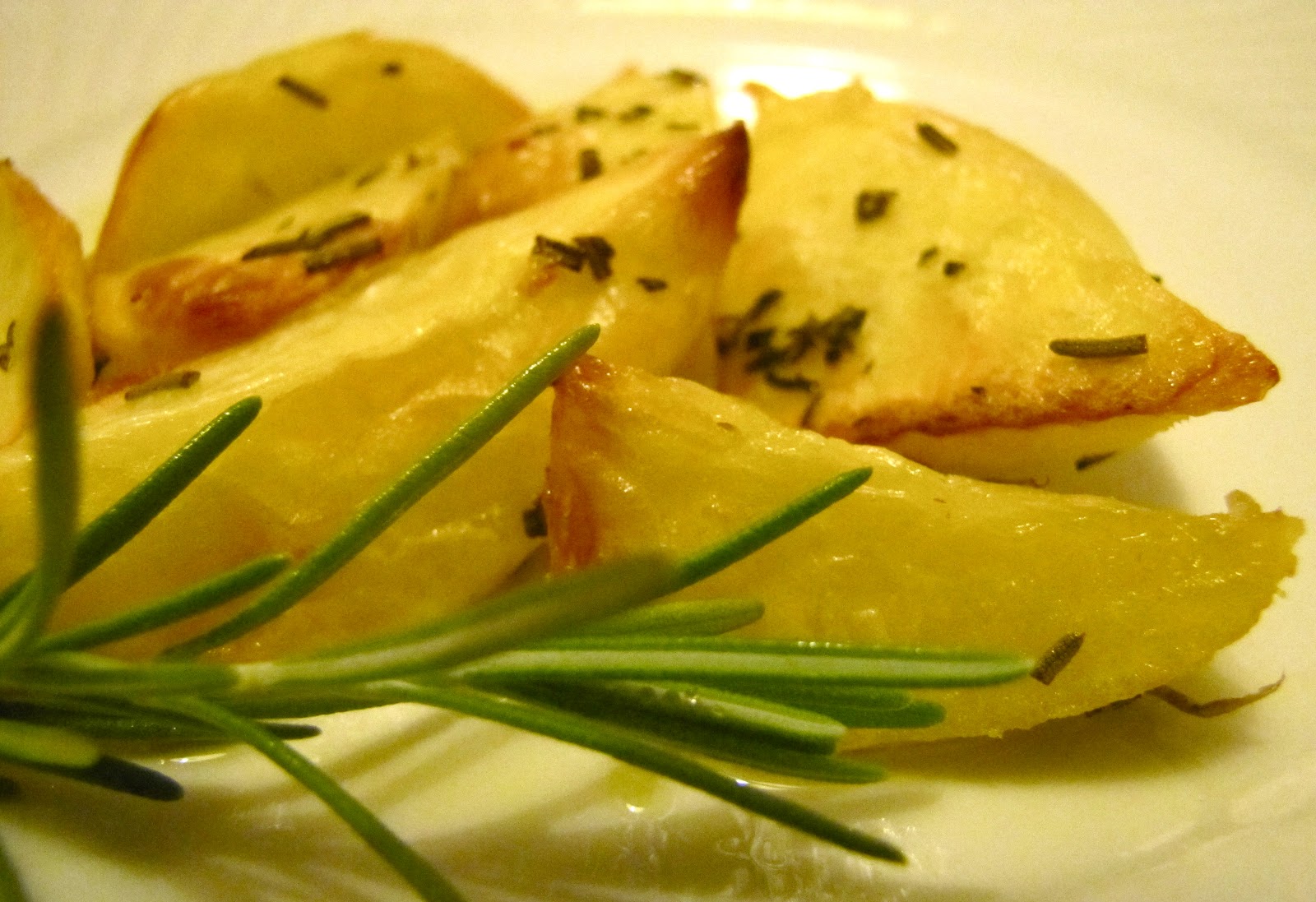 Pede Salsa: Batatas assadas com alecrim