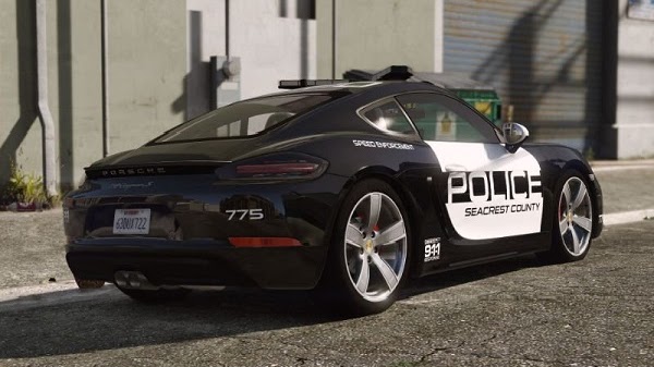 Porsche 718 Cayman S | Hot Pursuit Police