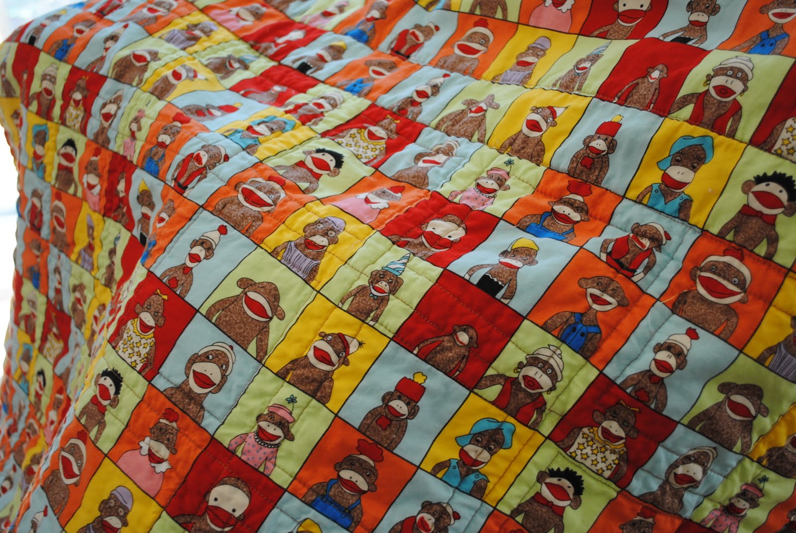 Fabric Junkie: Moda Funky Monkey Quilt