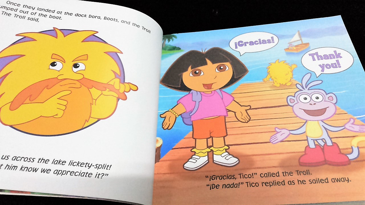 Kid Books Blog: 678.Big Book of Dora