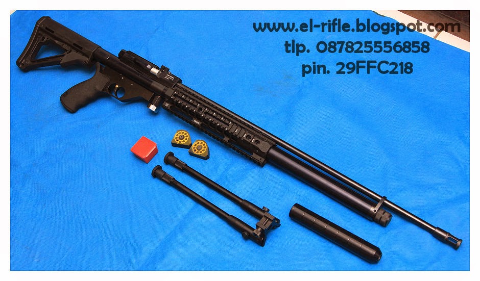 MODEL SENAPAN ANGIN: Senapan PCP call 4,5mm AirArm Predator Popor Airsoft