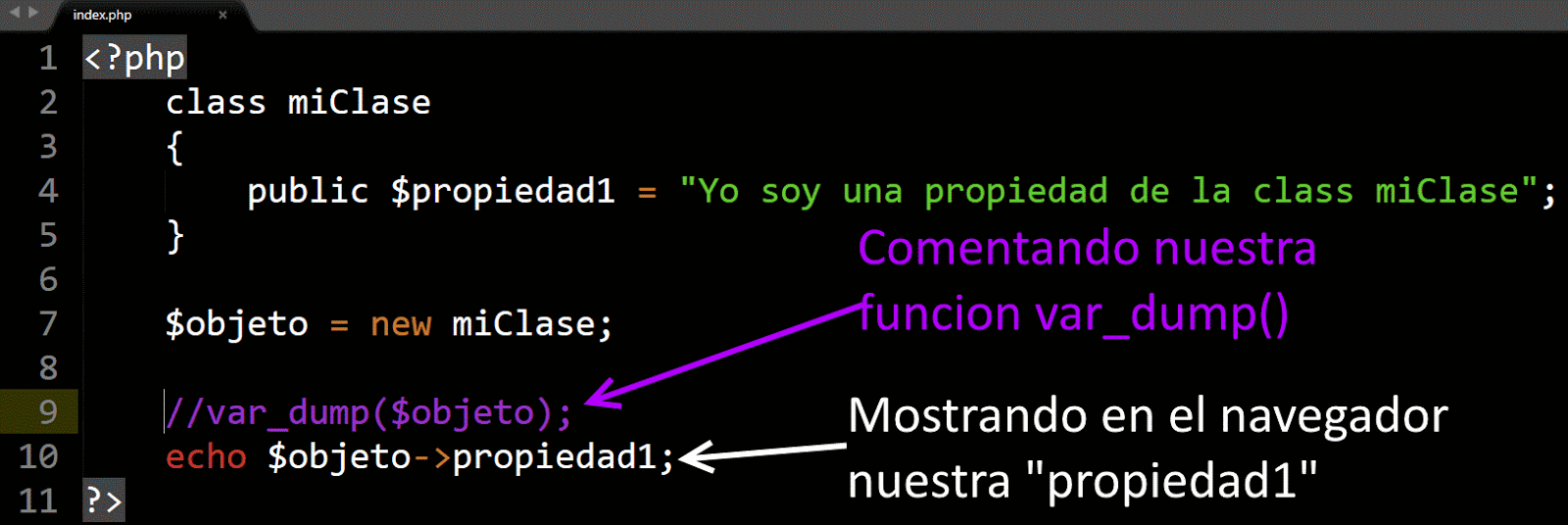 PHP OO: Practicando - Definiendo Propiedades De Clase - Parte 2 - PHP MySQL