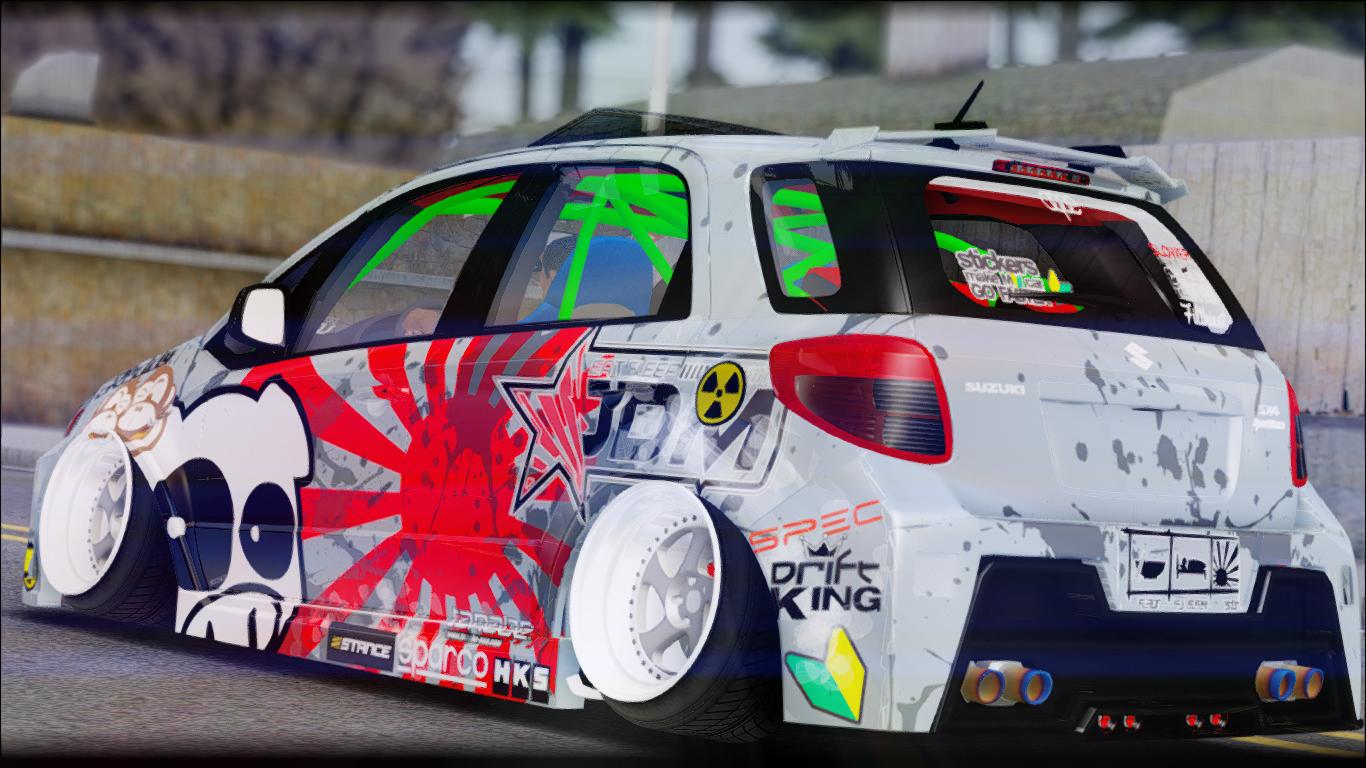 RETURN TEAM: Suzuki SX4 Widekit JDM Livery