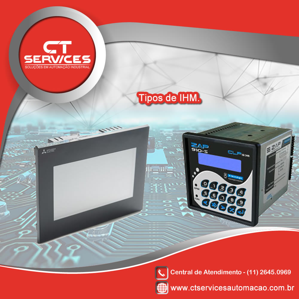CT Services Soluções Em Automação: Tipos de IHM.