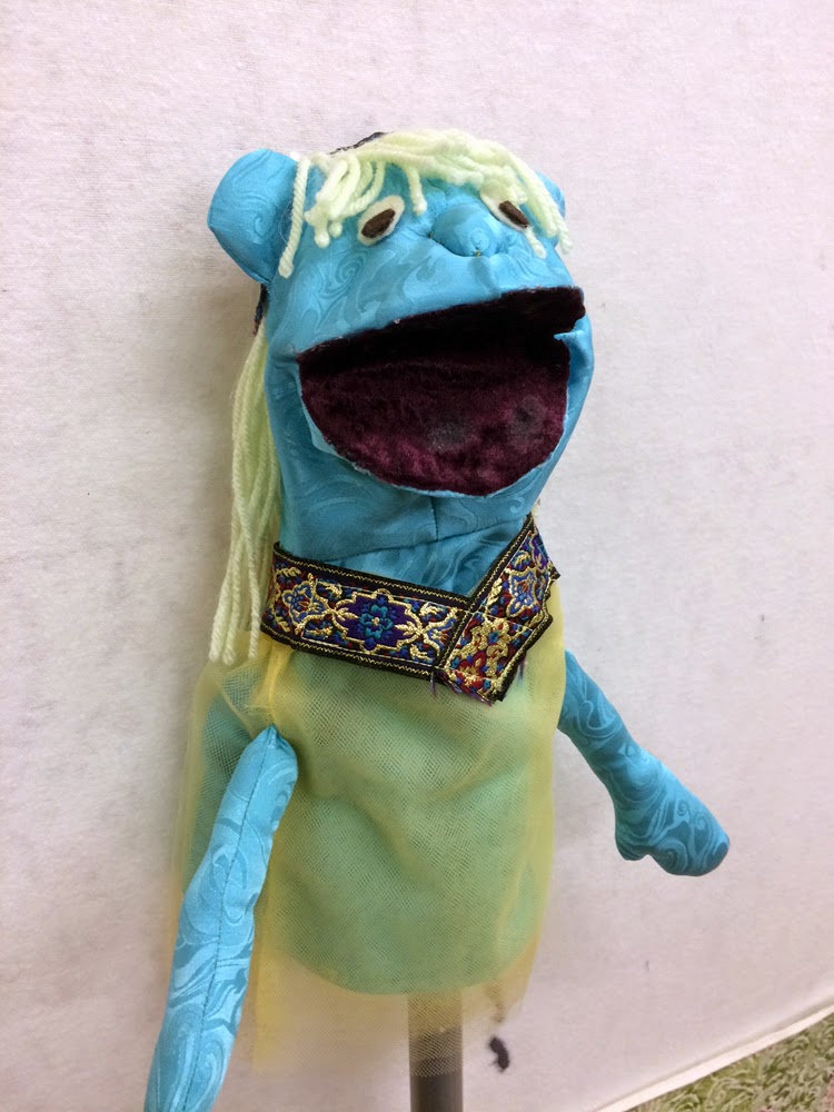 I'm Working on a Project: Puppets for Anna