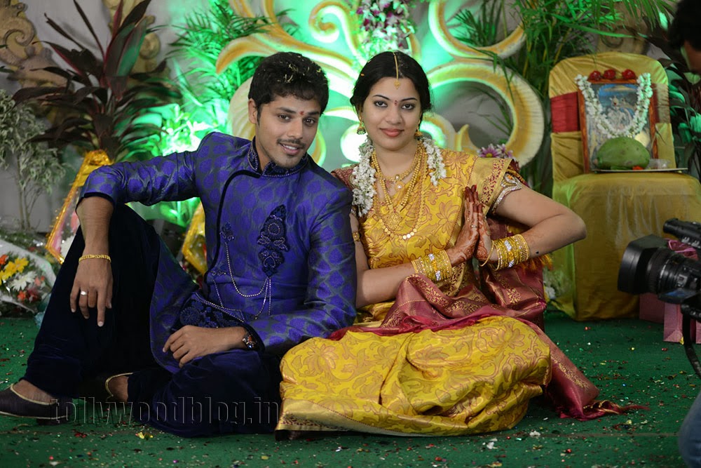 Nandu Geetha Madhuri Engagement Photos Stills