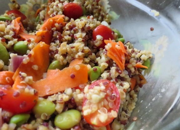 Dissolved into Coffee: Recipe | Super Grain Veggie Bowl