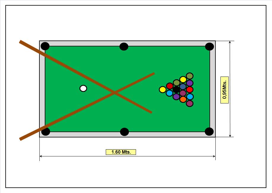 Pequeño Saltamontes, Diversión para tu Fiesta.: Mini Pool