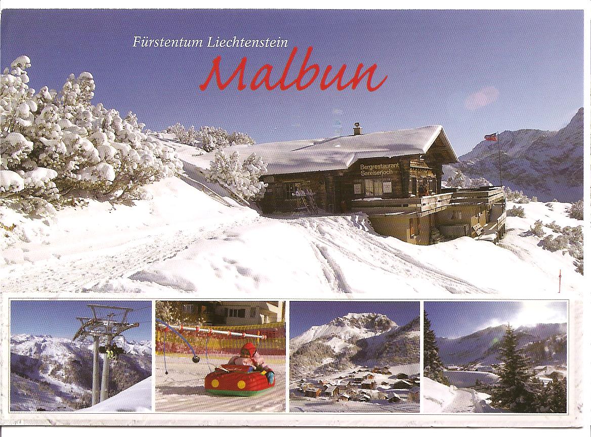 MY POSTCARD-PAGE: LIECHTENSTEIN ~Malbun~