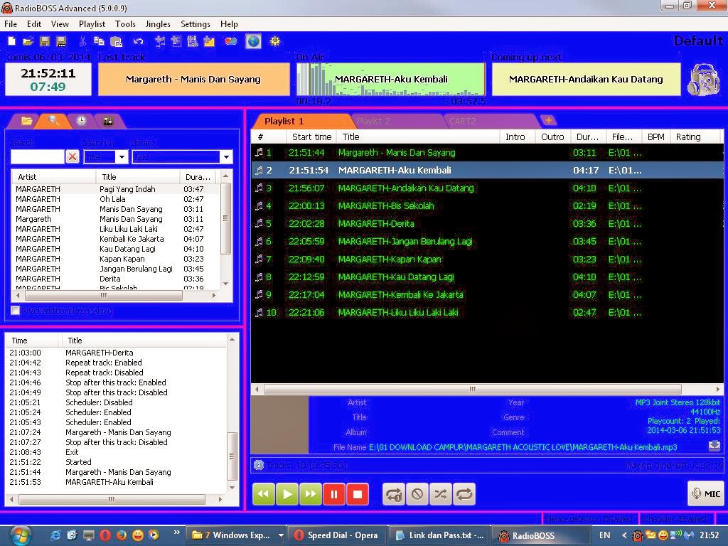RadioBOSS V.5.0.0.9 | BROADCASTER