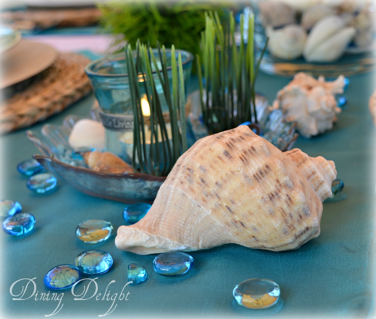 Dining Delight: Beach Tablescape in the Cabana