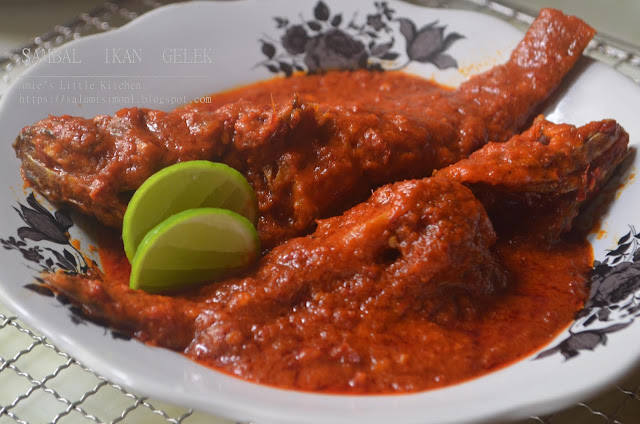 Sambal Ikan Gelek - Amie's Little Kitchen