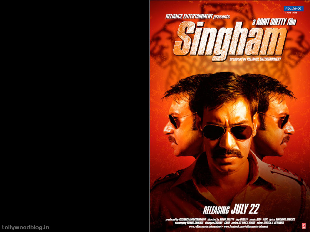 Ajay Devagan's Singham Wallpapers Posters