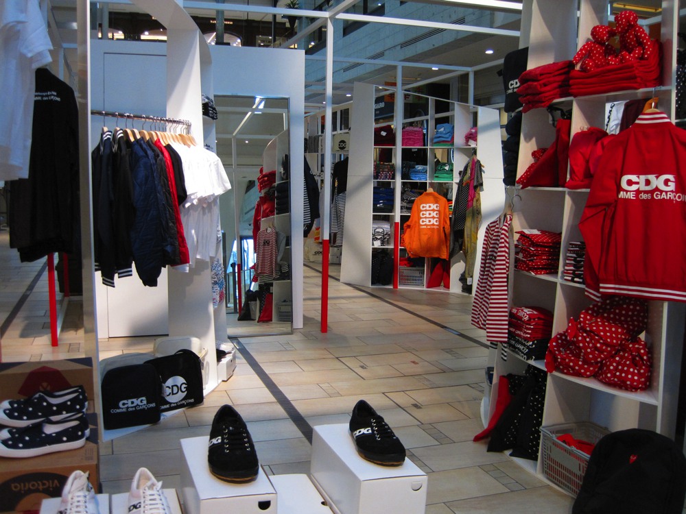 GOOD DESIGN SHOP：行ってきました〈グッドデザインショップ〉名古屋ラシック｜コムデギャルソン店舗マップ