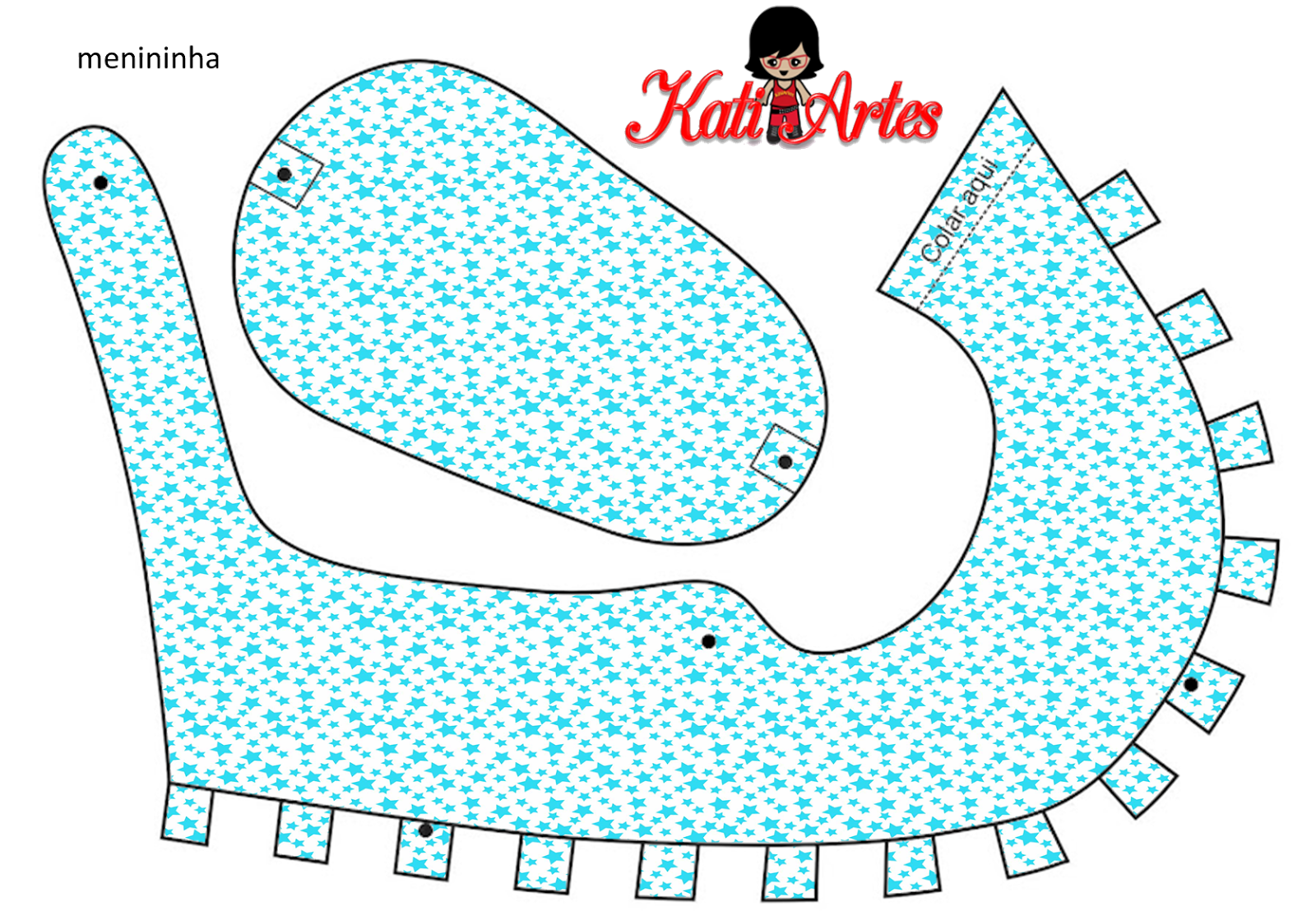 Paper Baby Shoes with Stars. Free Printables. - Oh My Fiesta! in english