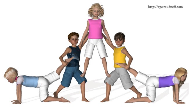 Una ventana abierta: ACROSPORT 4ºB Y 5ºA