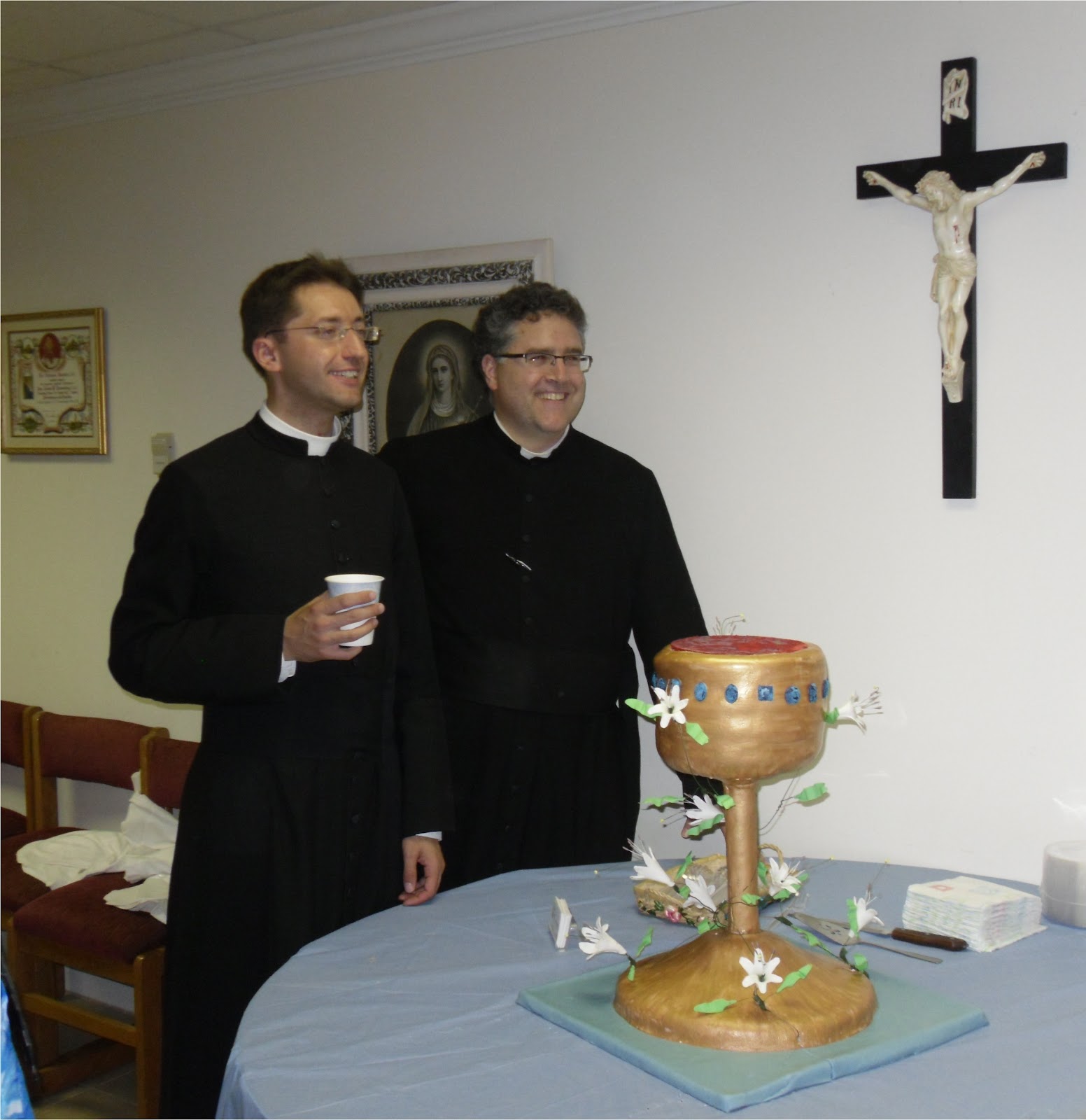 Catholic Cuisine: A Golden Chalice Cake