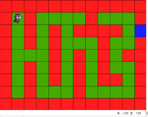 Scratch ZKPIG 6: Labirynt raz jeszcze - wersja podstawowa