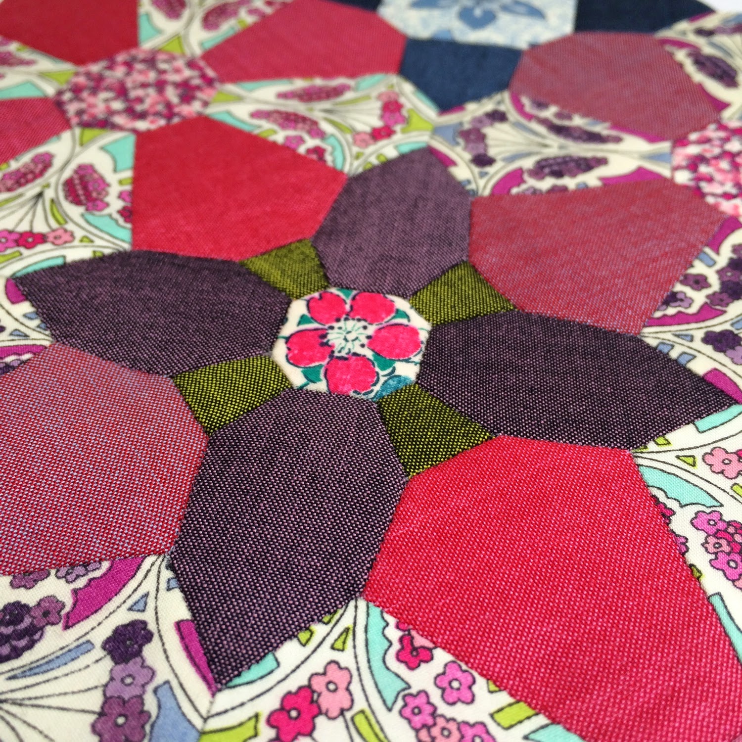 A new English paper piecing project | Flossie Teacakes | Bloglovin’