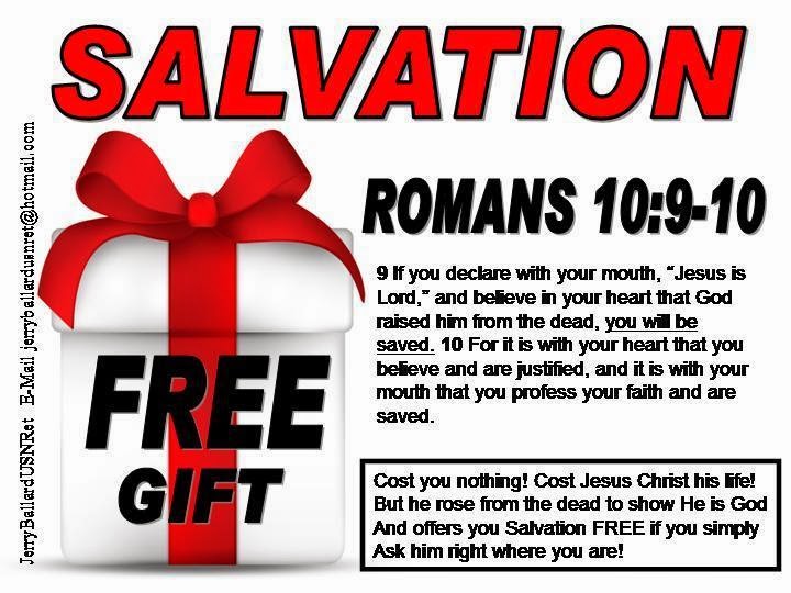 The Praying Sweetheart...: Get Saved today, it costs you nothing...