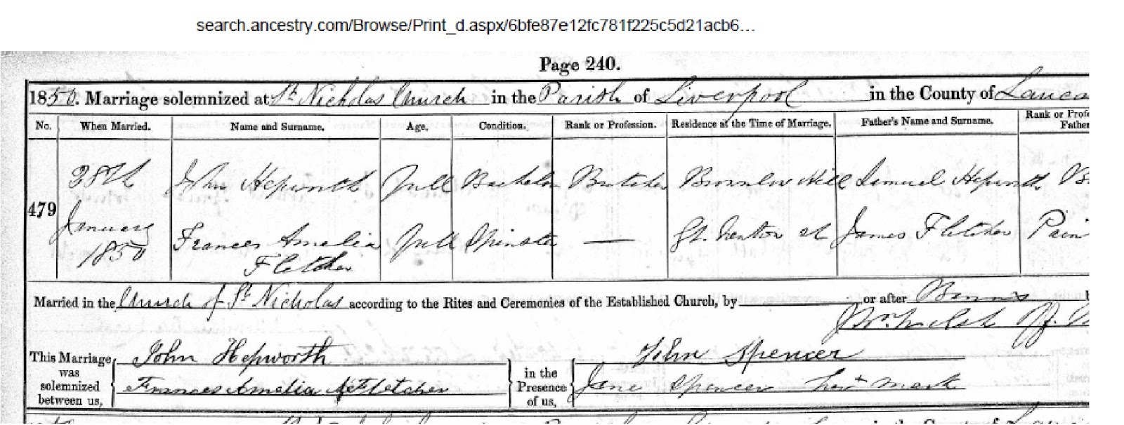 Marriages Usa Records