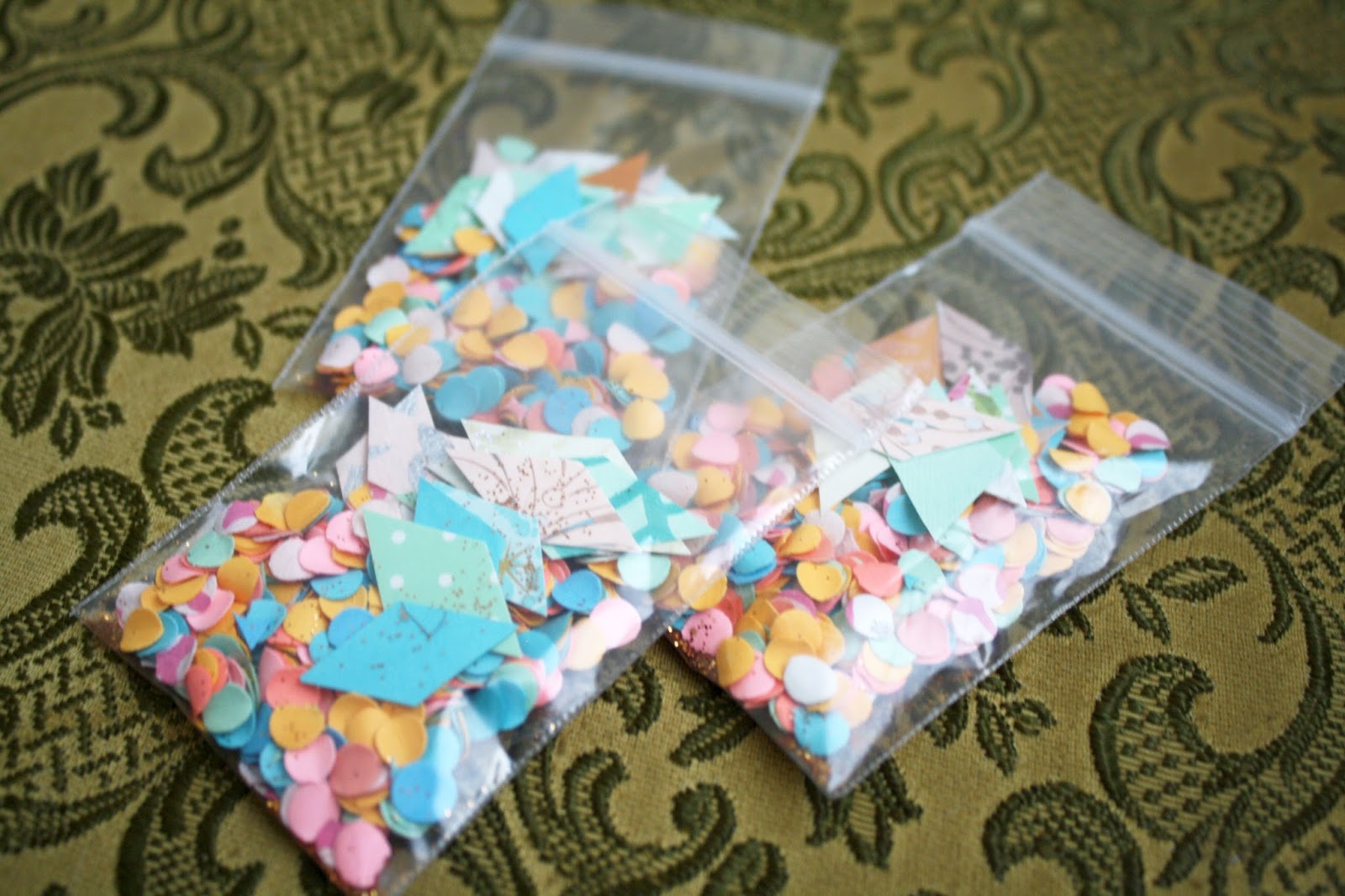 CharmingShopLife: Confetti Party! DIY - How I Make My Handmade Confetti