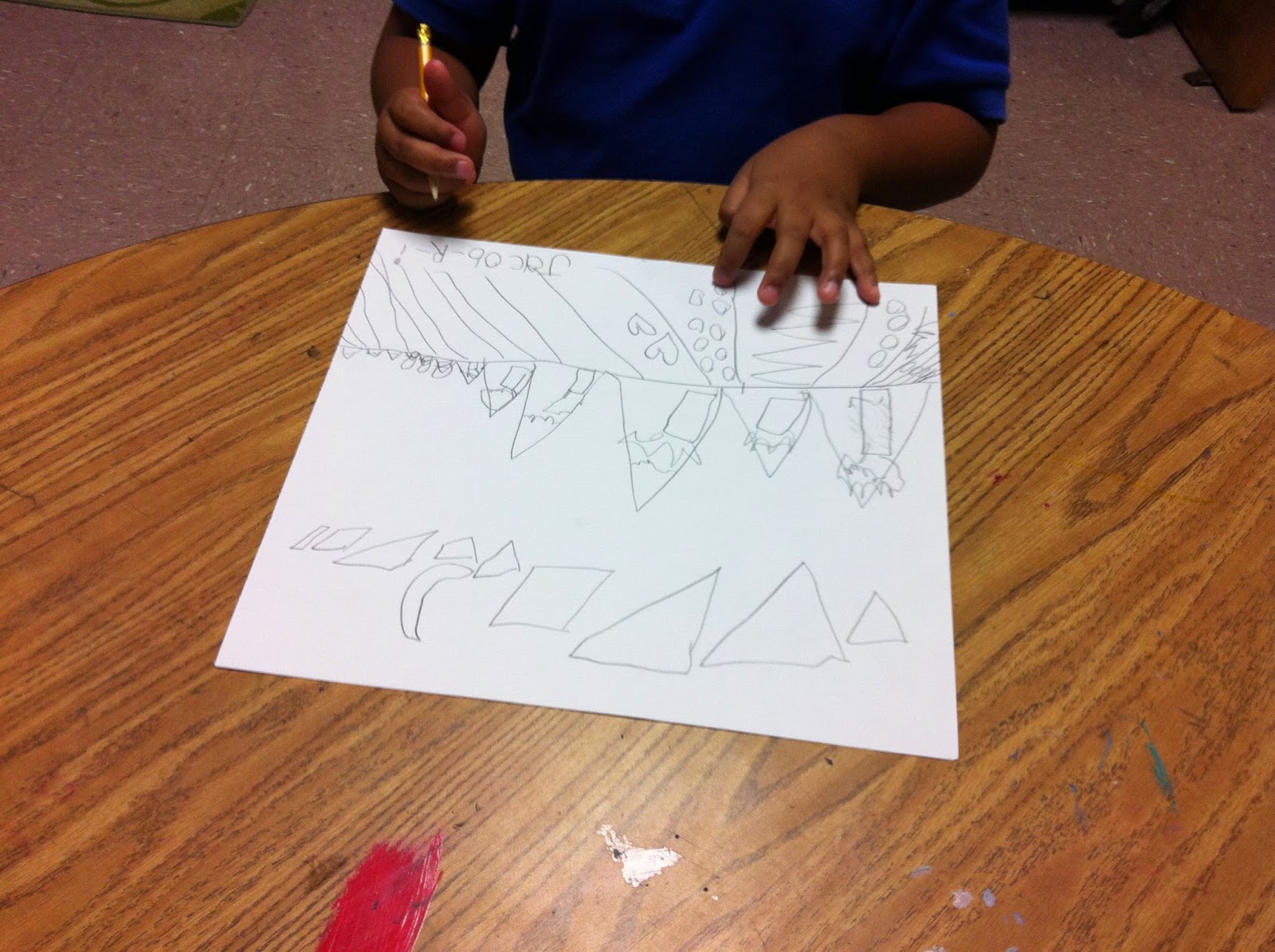 ChumleyScobey Art Room: Watercolor Abstract Landscapes by 1st Grade