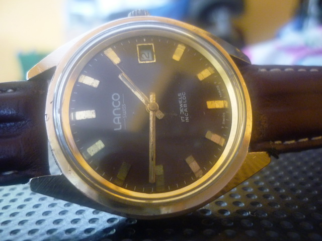 JAM OTAI. VINTAGE WATCHES: VINTAGE 70s LANCO....SOLD