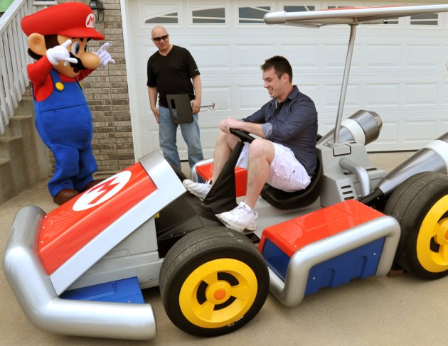 Jim Tubman Chevrolet: LUCKY GAMER WINS LIFE SIZED MARIO KART