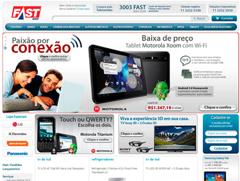 Mundo Das Marcas: FAST SHOP