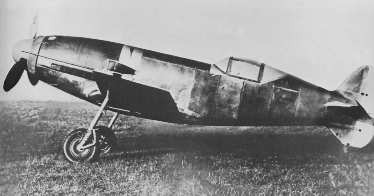 Le Messerschmitt Me-209 V1 (alias Me-109R).