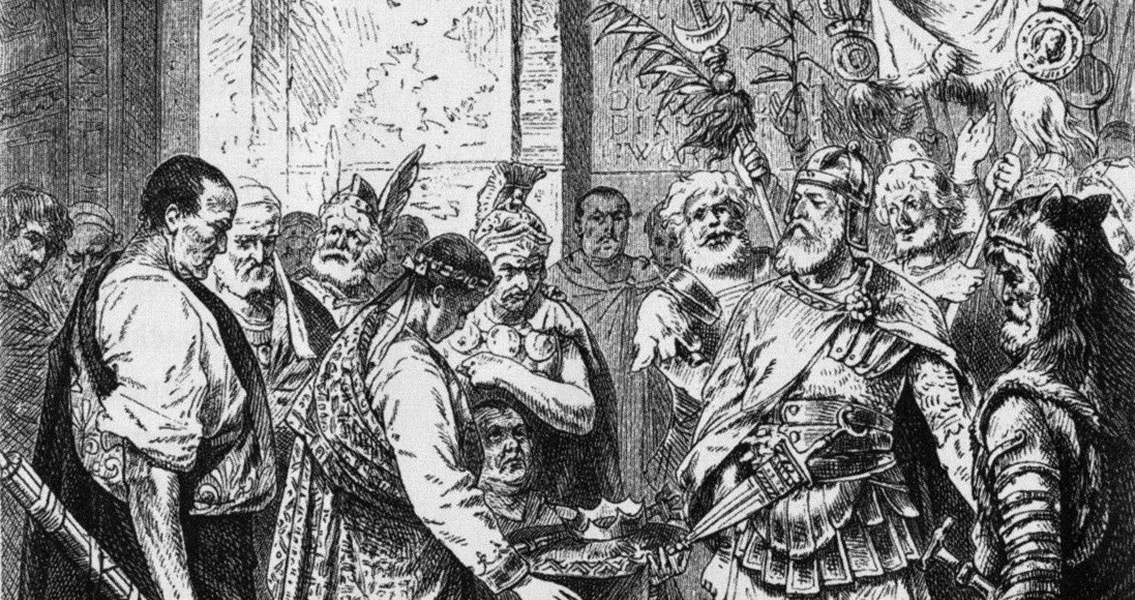 DESPRE OAMENI ŞI SFINŢI: LUMEA ROMANĂ - IMPERIUL ROMAN DE APUS