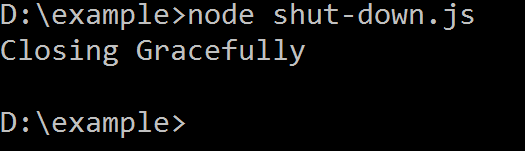 How to gracefully shutdown Nodejs server - Coding Defined