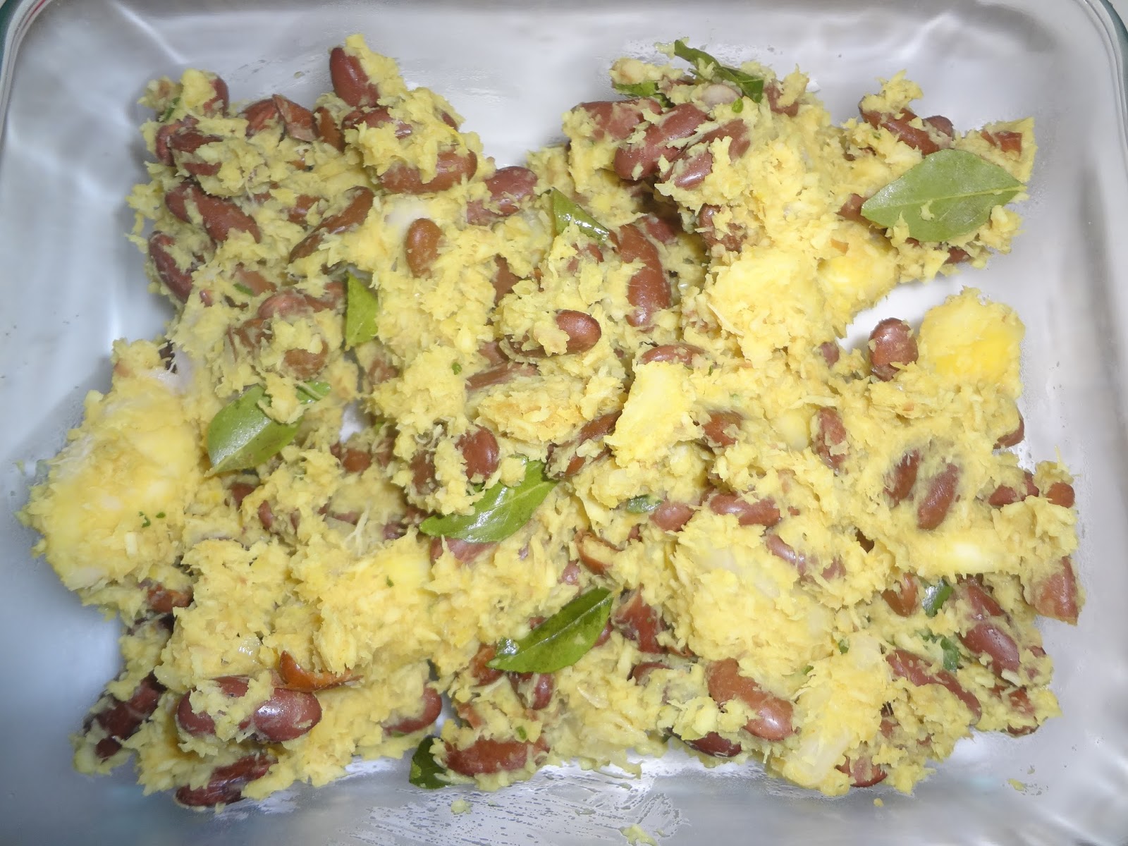 Suma's Recipes: Yam chickpea mix ( Taro chickpea )