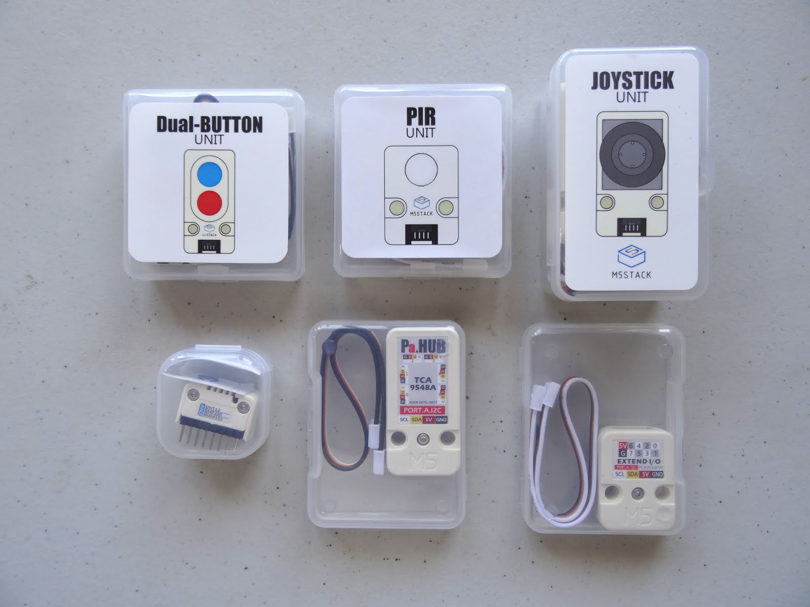 Mitov Software: Just received 8 cool modules from my good friends at M5Stack for the Visuino ...