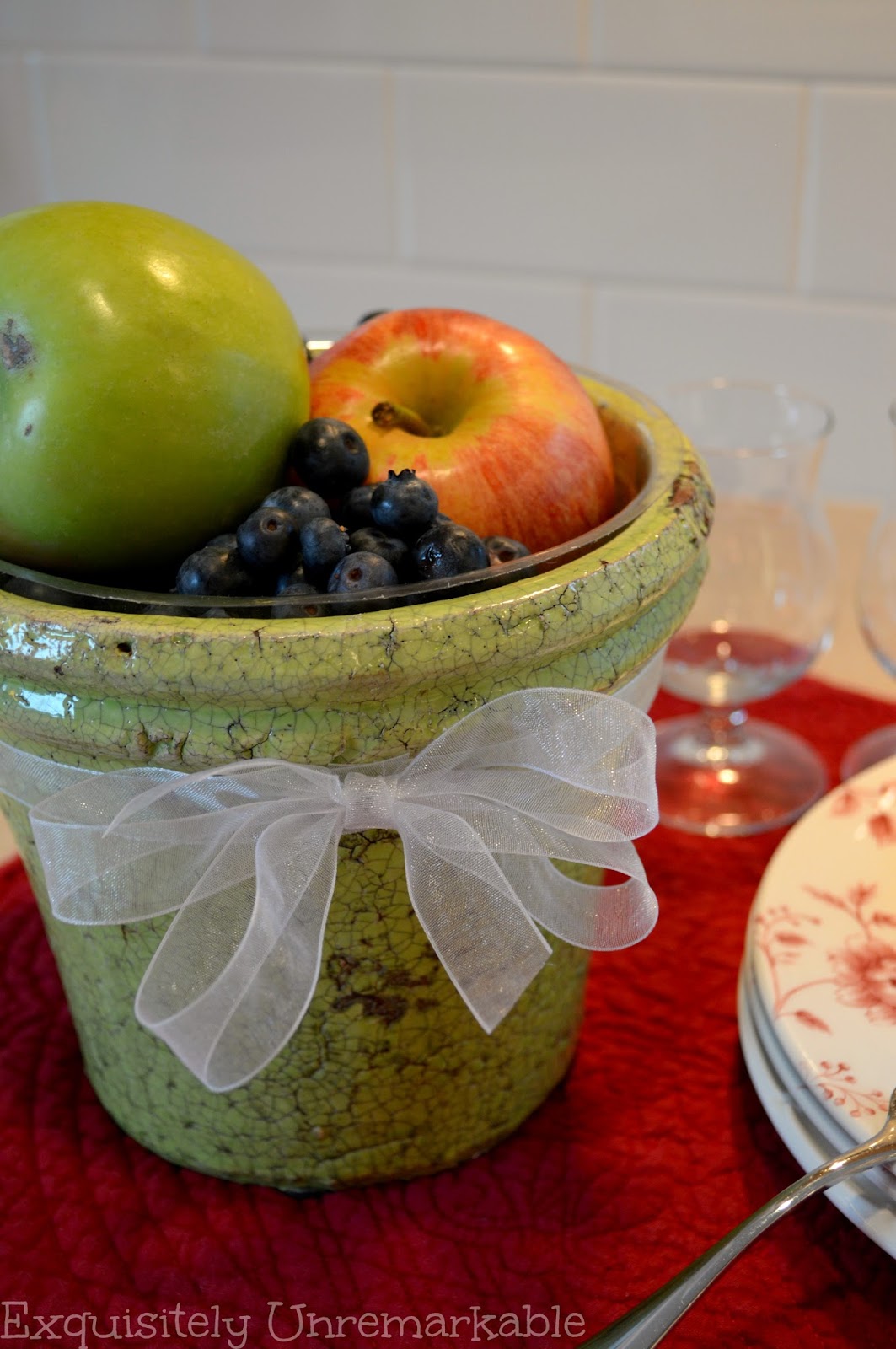 Upcycled Flower Pot Fruit Bowl DIY - Exquisitely Unremarkable