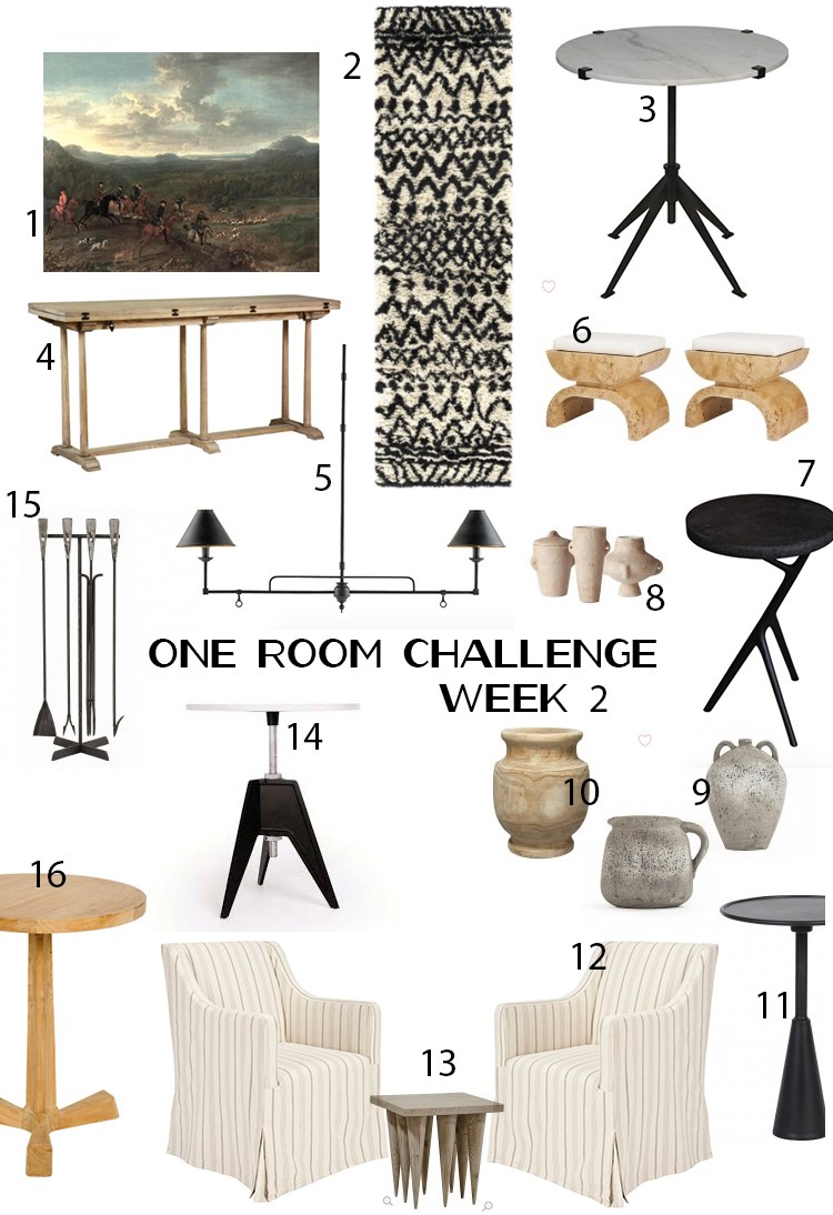 ONE ROOM CHALLENGE - design indulgence