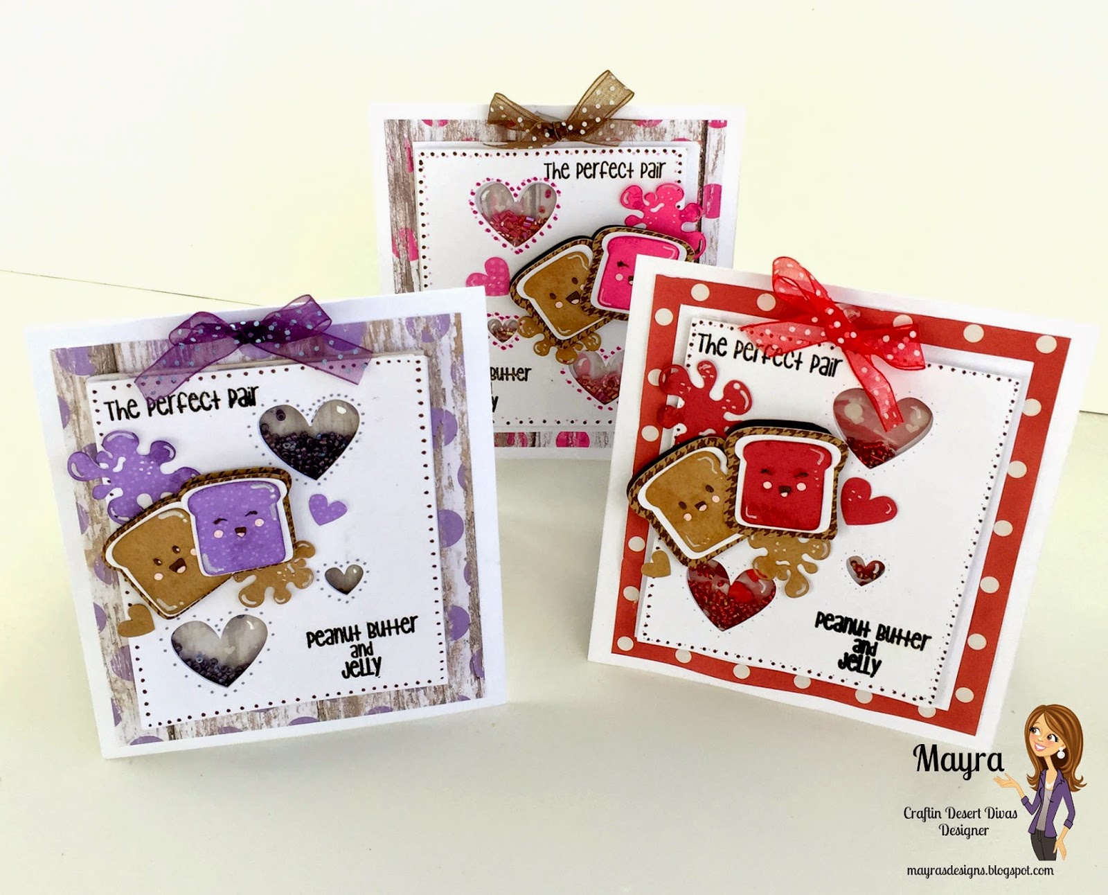 Mayras Designs: We Go Together Like PB&J cards ......