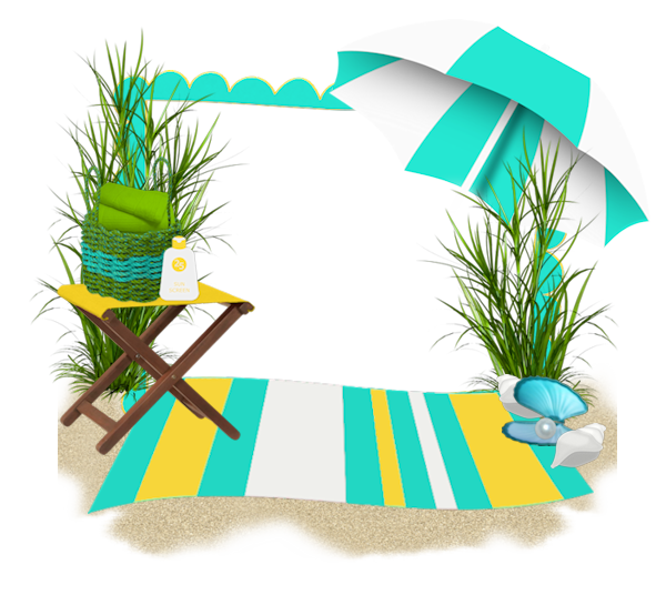 Scrap in Designs: FTU Sea Breeze Collab Kit and Cluster Frame