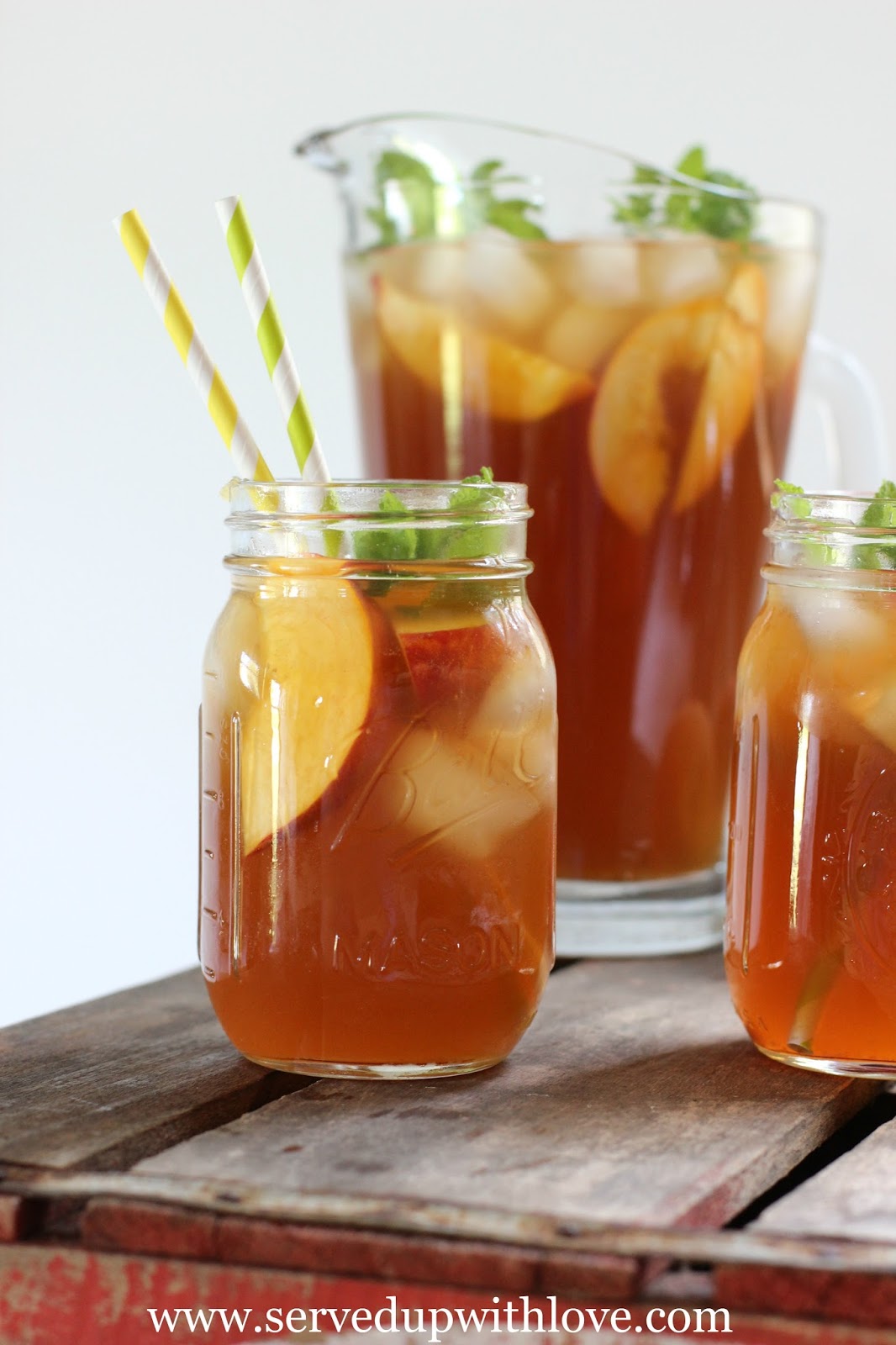 Served Up With Love: Peach Tea