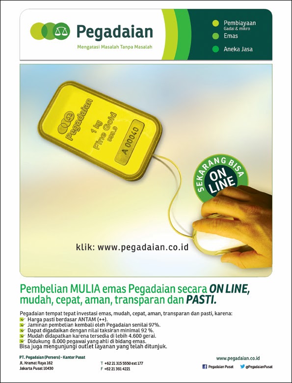 metaforma communications: PEGADAIAN LOGO BARU