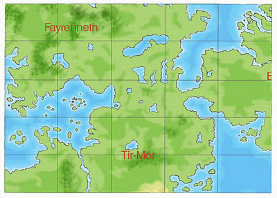 The Lornian Chronicles: Alba World Map