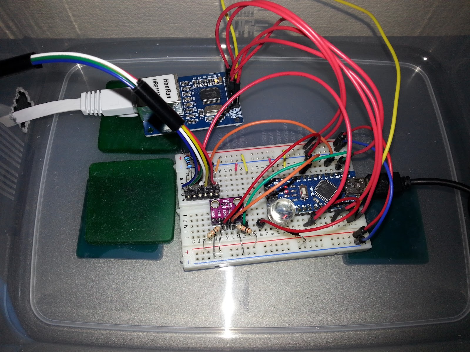 izumogeiger: arduino + BMP280で気圧測定