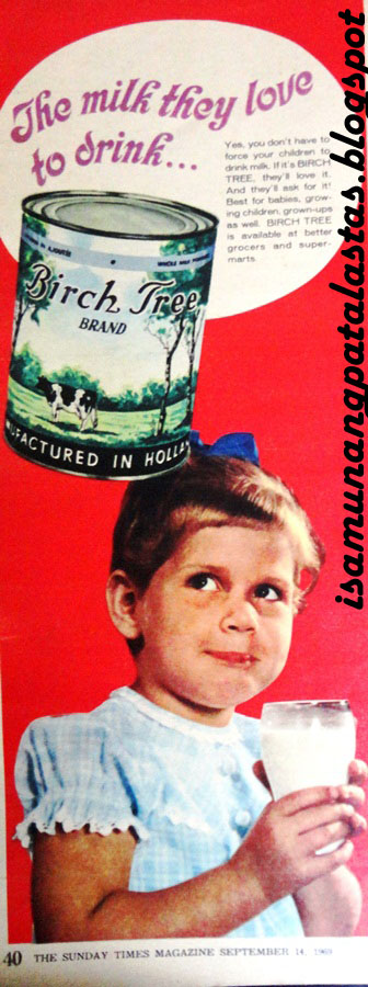 ISA MUNANG PATALASTAS: 157. BIRCH TREE MILK POWDER: Pre-Chernobyl Years ...