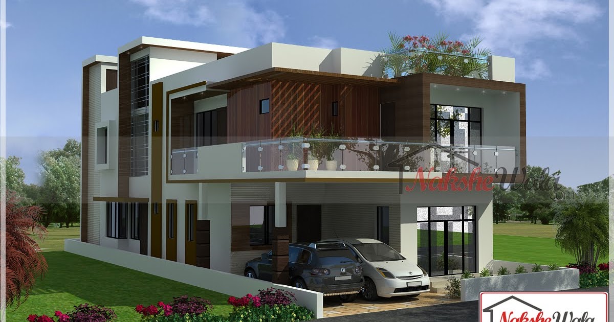 Nakshewala.com: 3D FRONT ELEVATION