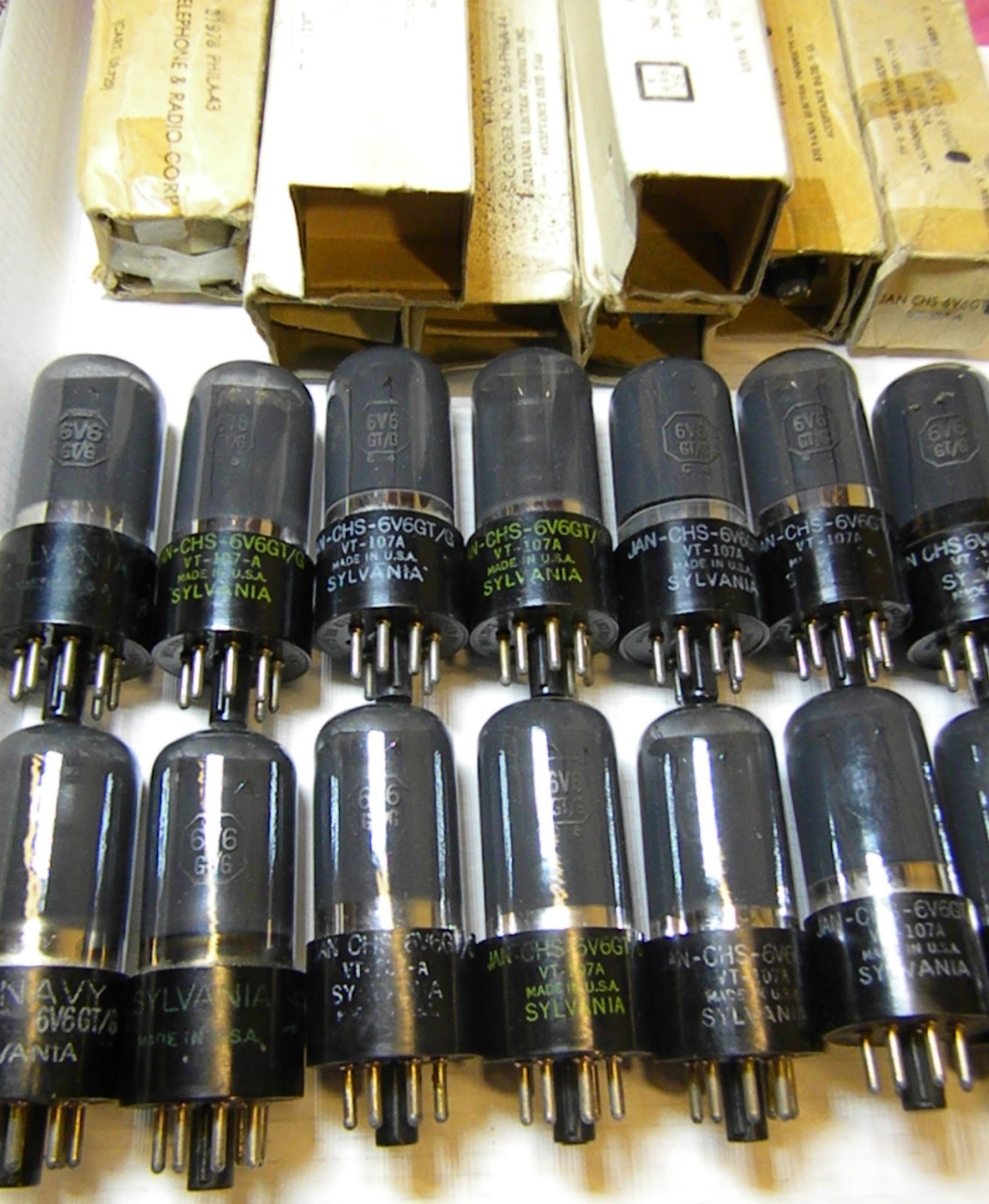 NOS Tube Store: SYLVANIA 6V6GT / VT-107A