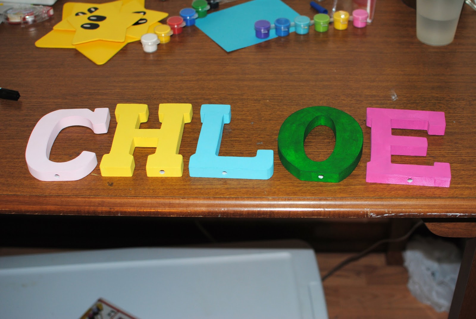 Venassa B Creations: Decorative Letters with Mod Podge and Scrapbook Paper